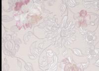 China Floral Pattern 3D Home Wallpaper Vintage Wallcovering with Light Pink Color , 0.53*10m/ roll for sale
