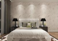 China Floral Pattern 3D Home Wallpaper Vintage Wallcovering with Light Pink Color , 0.53*10m/ roll for sale