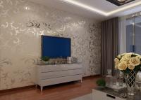 China European Retro Flowery Vintage Wallpaper /  Wallpaper For House Walls , 0.7*8.4m for sale