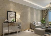 China Removable Interior Home Wallpaper / Retro Style Wallpapers Vantage with Beige Color for sale