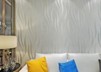 China Nonwoven Foam Modern Self Adhesive Wallpaper , 3D Peel And Stick Wall Coverings for sale