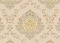 China Mulit Color Velvet Flock Wallpaper Strippable With 1.06*10M Size , Non - Pasted Style for sale