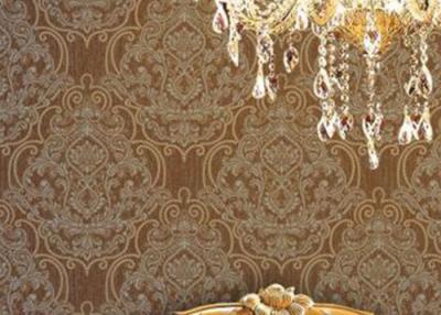 China Embossed 1.06m Korean Wallpaper / Soundproof Living Room Modern Wallpaper , Country Style for sale