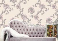 China Korean Style 1.06*10m Living Room Wallpaper Soundproof for Administration , MI54917 for sale