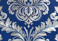China Modern Style PVC Damask Low Price Wallpaper for Office / House Decoration , SAC CE for sale