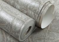 China Fireproof 3D Brick Effect Wallpaper / Textured Brick Wallpaper For Project , 0.7*10M for sale