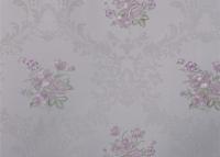 China PVC 3D Cheap Discount Wallpaper / Country Style Wallpaper With Rose Pattern , 0.53*10M for sale