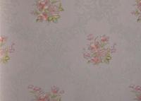 China PVC 3D Cheap Discount Wallpaper / Country Style Wallpaper With Rose Pattern , 0.53*10M for sale