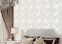 China Removable Home Decoration Wallpaper 1.06*10m / Country House Wallpaper Floral Pattern for sale