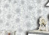 China 1.06m Korean Country Floral Wallpaper / Waterproof Country House Wallpaper , Foam Surface for sale