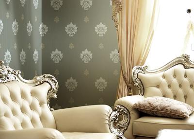 China 1.06 Korean Living Room Modern Wallpaper , Non Woven Wide Width Wallpaper Breathable for sale
