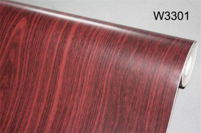 China Eco - Friendly 3D Non - Pasted Living Room Wallpaper Wooden Style Wallpaper for sale
