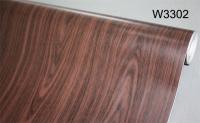 China Eco - Friendly 3D Non - Pasted Living Room Wallpaper Wooden Style Wallpaper for sale