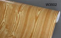 China Eco - Friendly 3D Non - Pasted Living Room Wallpaper Wooden Style Wallpaper for sale