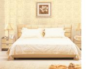 China 0.53*10m Cheap Price Embossed Floral Wallpaper for Home Decoration , SGS CSA Listed for sale