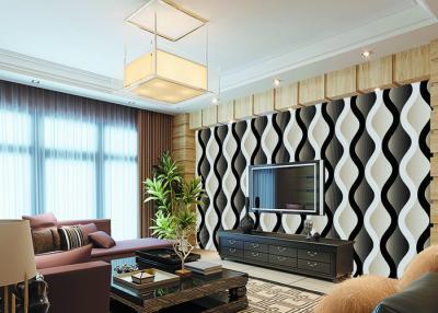 China PVC Modern Style Low Price Wallpaper For Livingroom , Natural Vermiculite Particles for sale