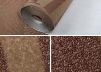 China Non - Woven Brown Moistureproof Modern Removable Wallpaper With Dropping Beads for sale