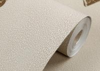 China Bronzing Modern Removable Wallpaper with Pottery Natural Crack for sale