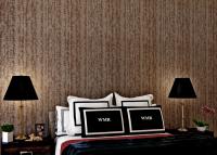 China Economical Solid Color Classic Non Woven Wallpaper For Adult Bedroom for sale