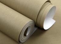 China Beige Printed Non - Woven Wallpaper Bedding Room Wallcovering 0.53*10M for sale