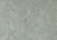 China Floral Wet Embossed Non - Woven European Style Wallpaper For Study Room for sale