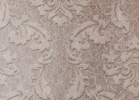 China Colorful Floral Non woven European Style Wallpaper room design Wet embossed for sale
