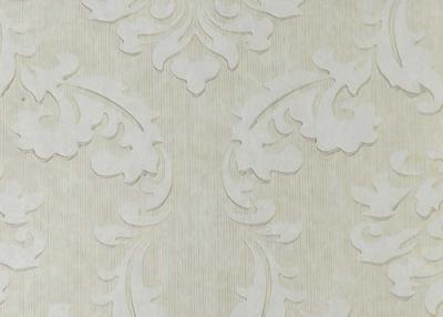 China Floral Stylish Non Woven Wallpaper , TV background textured removable wallpaper high end for sale