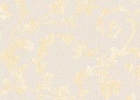 China Gold and Gray floral removable wallpaper , modern art wallpaper home design for sale