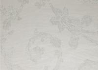 China Gold and Gray floral removable wallpaper , modern art wallpaper home design for sale