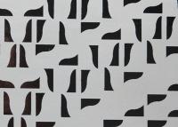 China Wet Embossed Nonwoven Modern Removable Wallpaper Geometric Sound - Absorbing for sale