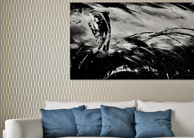 China Nonwoven Lounge room Modern Striped Wallpaper Household Wet embossed Eco friendly for sale