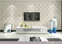 China Dropping Particle Circle Pattern Living Room Wallpaper with Non woven Paper Base for sale