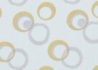 China Dropping Particle Circle Pattern Living Room Wallpaper with Non woven Paper Base for sale