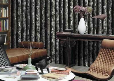 China 3D Tree Pattern Vintage Asian Inspired Wallpaper , High Grade decorative wallpapers for walls for sale