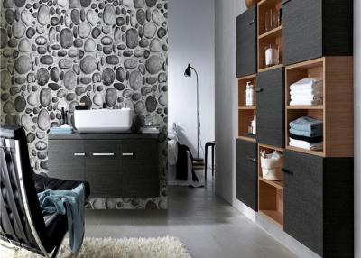 China Riverstones Printing 3d Home brick effect wall covering For Saloon , Sound absorbing for sale