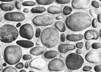 China Riverstones Printing 3d Home brick effect wall covering For Saloon , Sound absorbing for sale