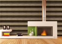 China Classic Style Striped Pvc 3d Wallpaper House Decor For Kitchen for sale
