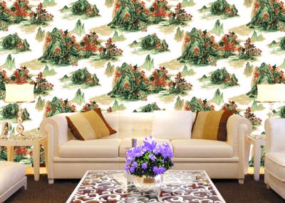 China Chinese Style contemporary wall coverings Mountains And Rivers For Sofa/TV Background for sale
