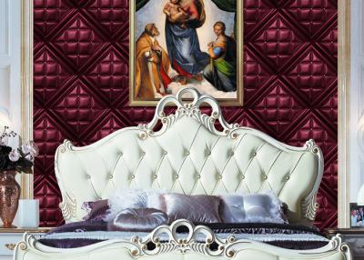 China Concise European Style Living Room Wallpaper For Background , OEM Service for sale
