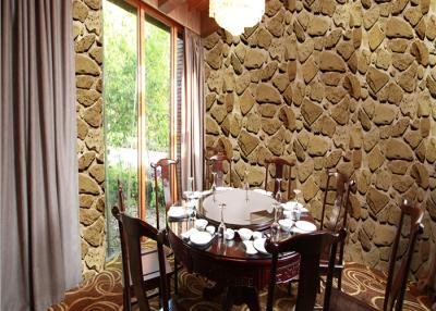 China Mable Printing 3D Home Wallpaper , Scrubable 3d wallpaper for home decoration for sale