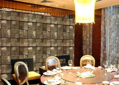 China Embossed Stone Effect Contemporary Bedroom Wallpaper For Tv Wall Background for sale