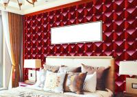 China 3D Effect Modern Removable wallpaper popular For House Wall , square modern design wallpaper for sale
