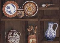 China Chinese Classical embossed vinyl wallpaper With SGS Test , Vase Pattern for sale