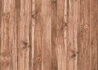 China Retro Wood 3D Home Wallpaper Household 0.53*10m / roll , Non - pasted for sale