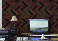 China Luxury Washable Modern Wall Coverings Pvc Embossed Simulation Of Wood for sale