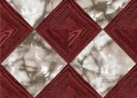 China Luxurious Background Removable Reusable Wallpaper Diamond Marble And Wooden Pattern for sale
