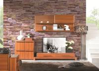 China New Chinese Style 3D Brick Effect Wallpaper Living Room Wall Covering 0.53*10M for sale