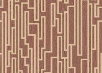 China 3D Effect Concise Style Contemporary Wall Covering Geometric Printing 0.53*10M For Living Room for sale
