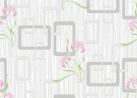 China Modern Flower Pattern Non Woven Wallpaper For Entertainment / Household , SGS CSA Approval for sale