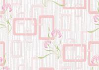 China Modern Flower Pattern Non Woven Wallpaper For Entertainment / Household , SGS CSA Approval for sale